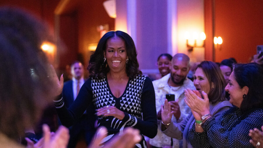 From gowns to pantsuits, Michelle Obama explains her iconic fashion ...